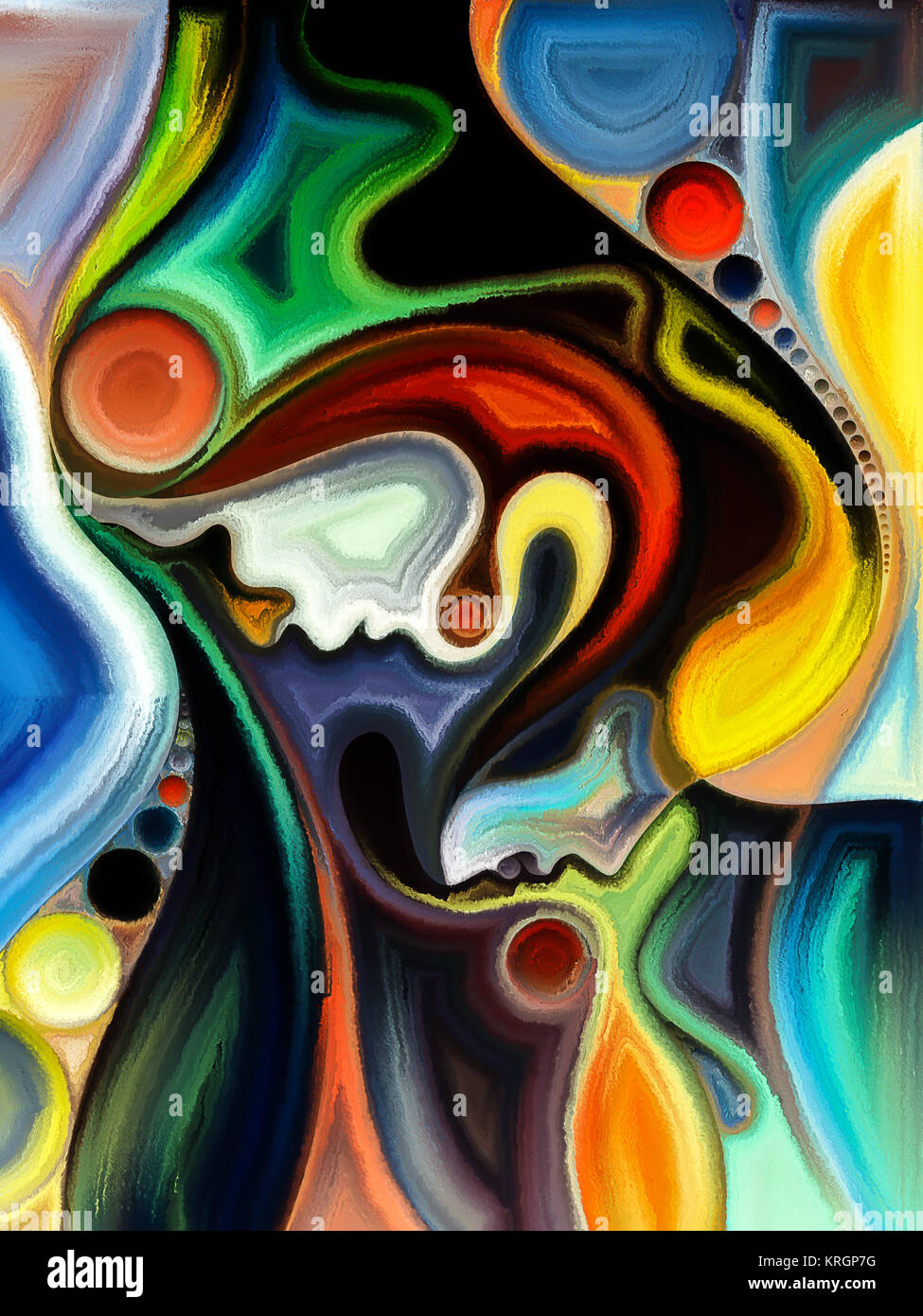 Dance of Communication Stock Photo - Alamy