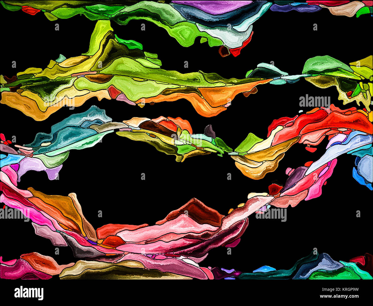 Energy of Vibrant Division Stock Photo - Alamy