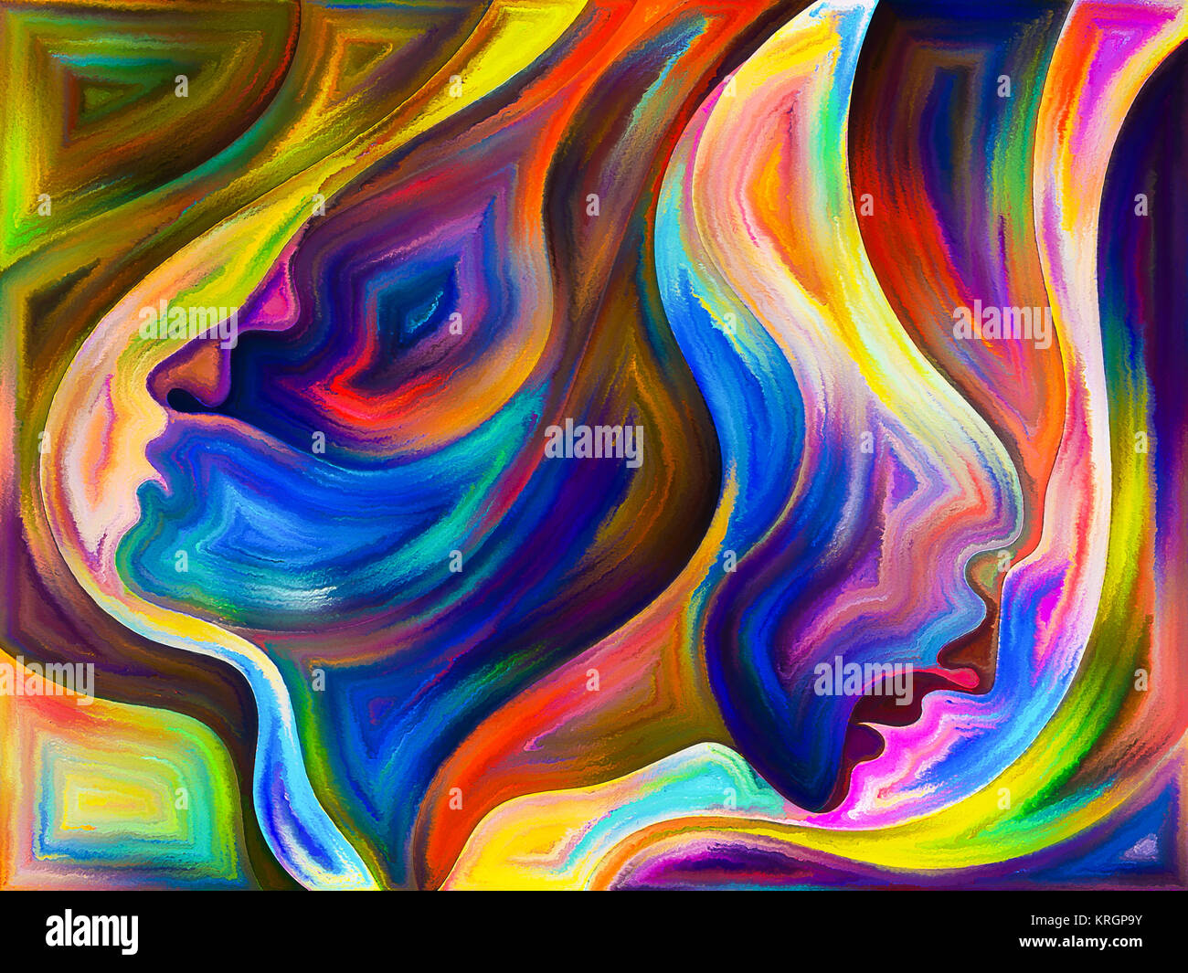Spheres of Communication Stock Photo - Alamy