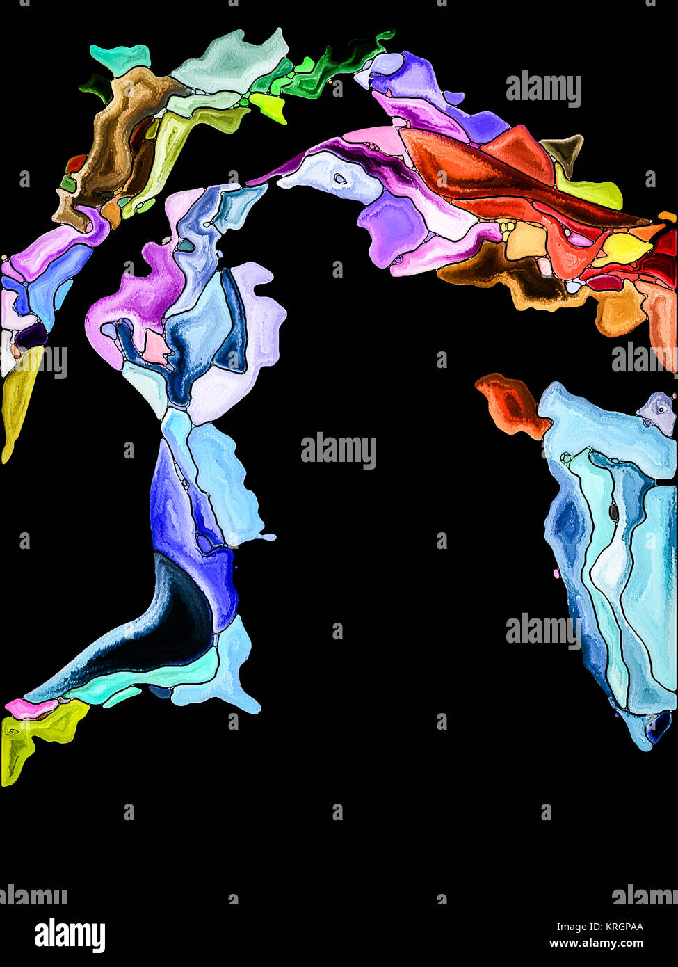 Paradigm of Self Fragmentation Stock Photo - Alamy