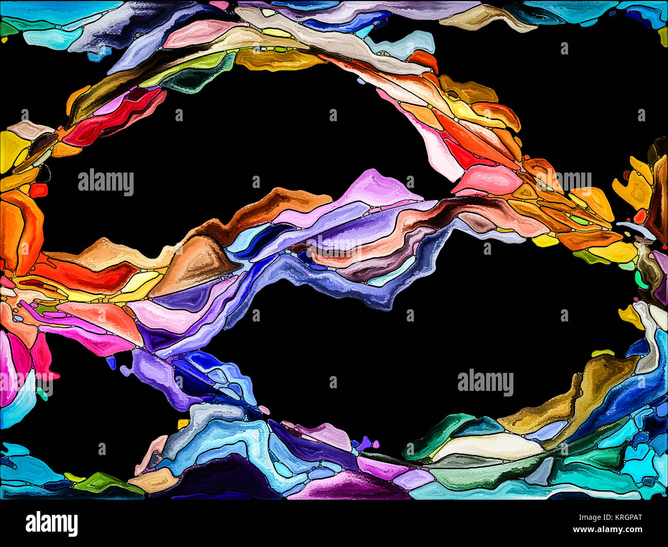 Inner Life of Vibrant Division Stock Photo - Alamy