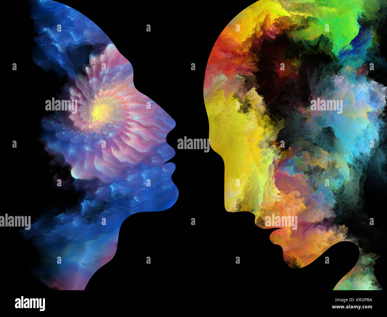 Diversity of Inner Colors Stock Photo - Alamy