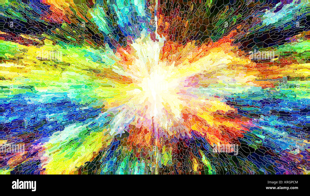 Quickening of Vibrant Division Stock Photo - Alamy