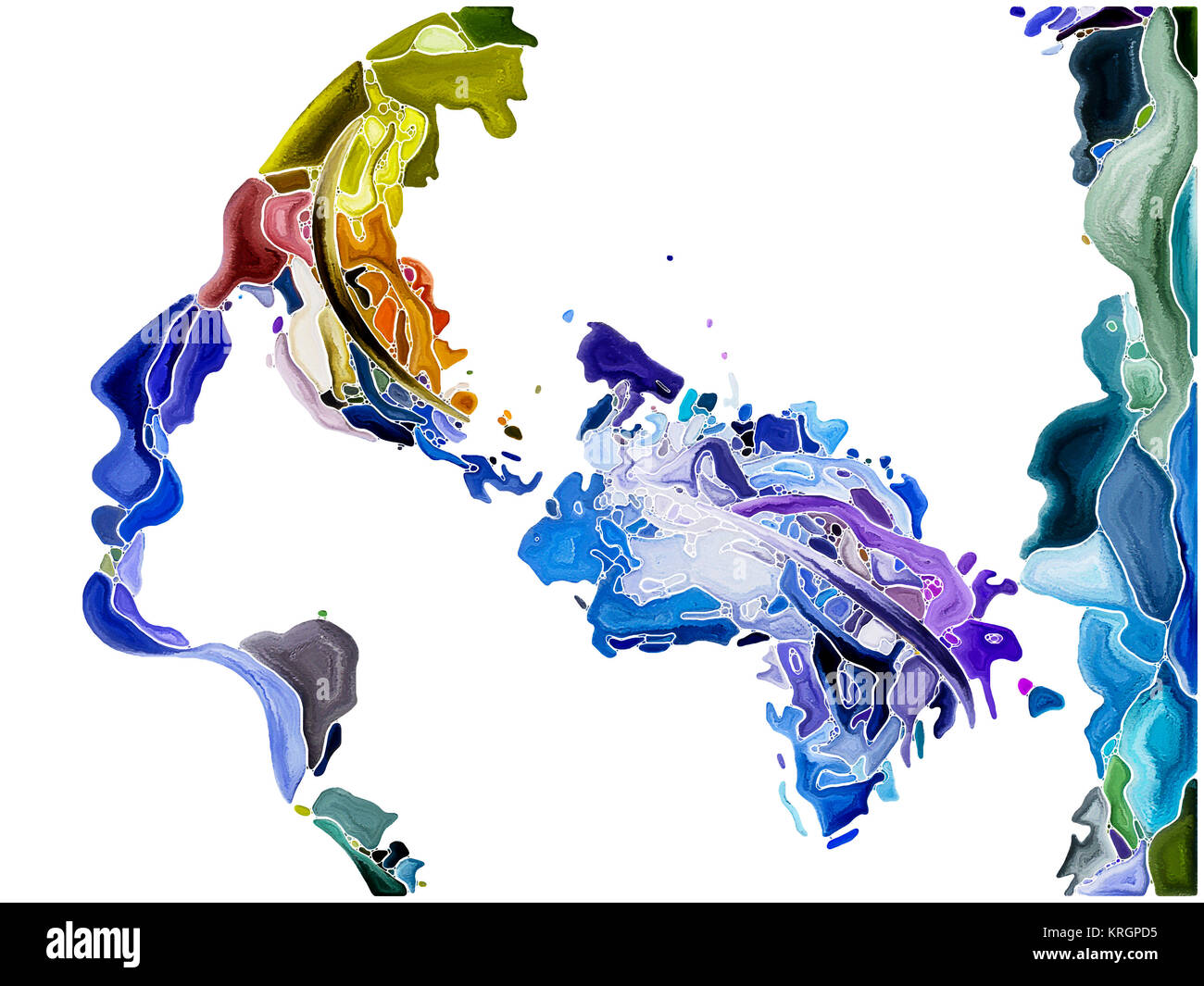 Paradigm of Self Fragmentation Stock Photo - Alamy