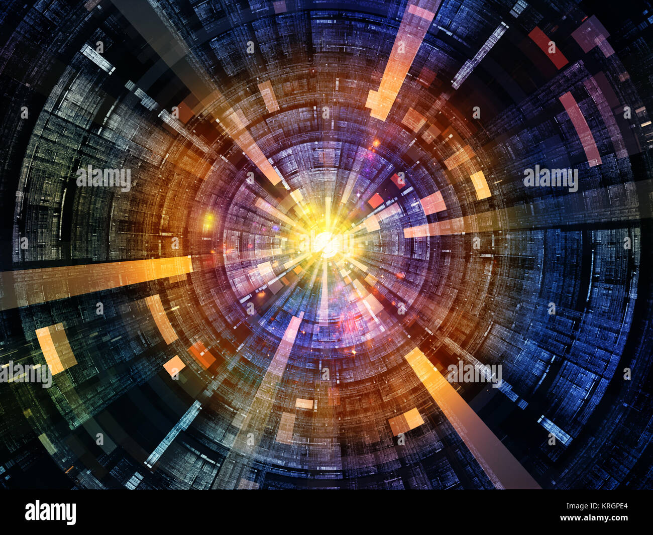 Source of Circular Destination Stock Photo - Alamy