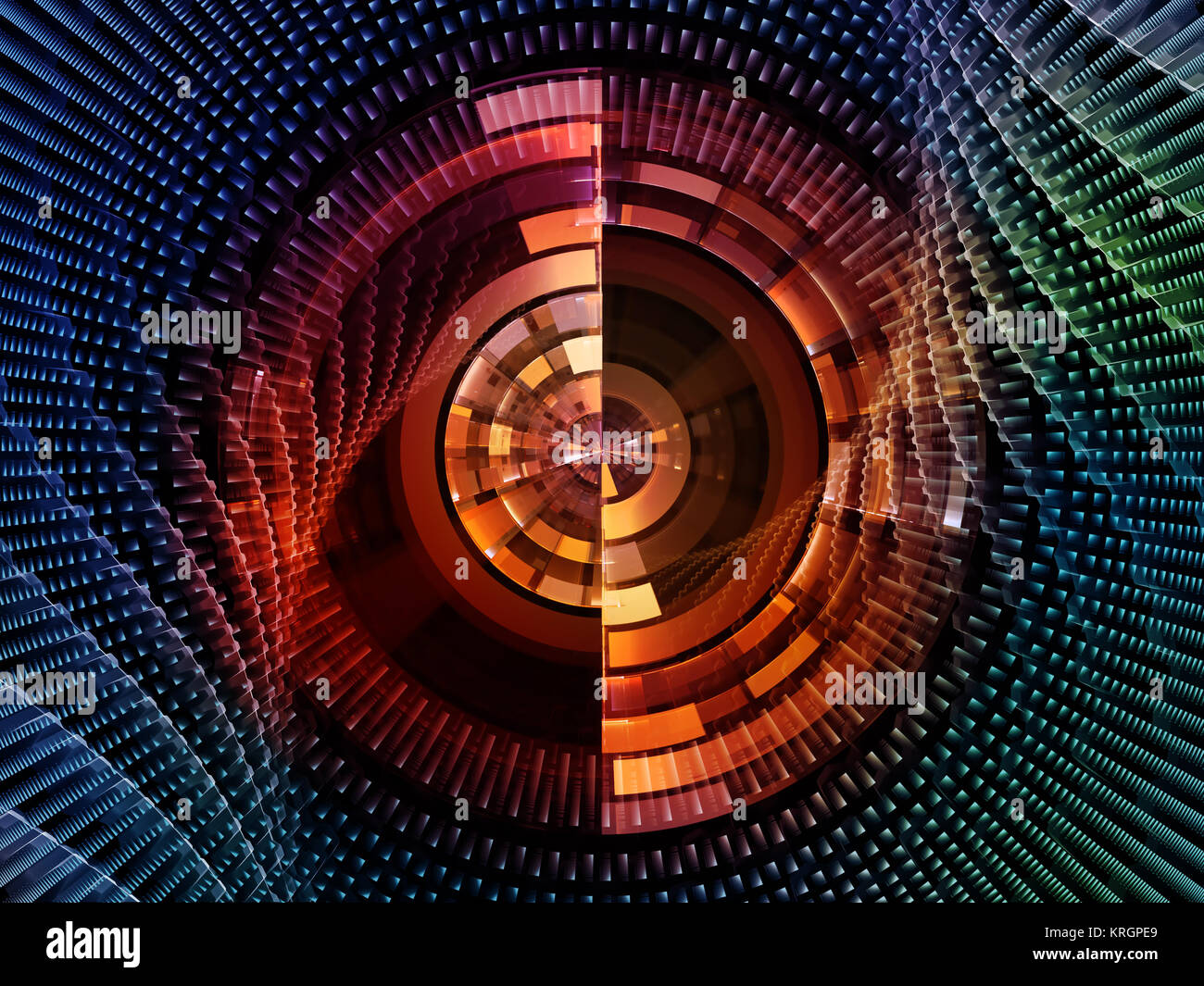 Vision of Circular Destination Stock Photo - Alamy