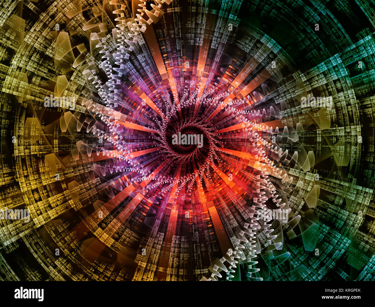 Realms of Circular Destination Stock Photo - Alamy