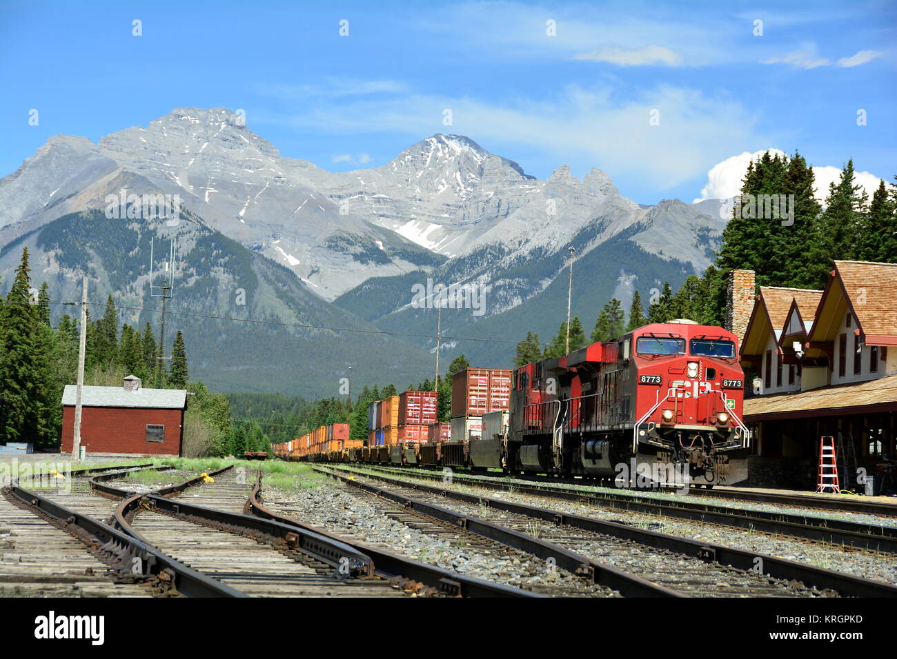 Banff station hi-res stock photography and images - Alamy