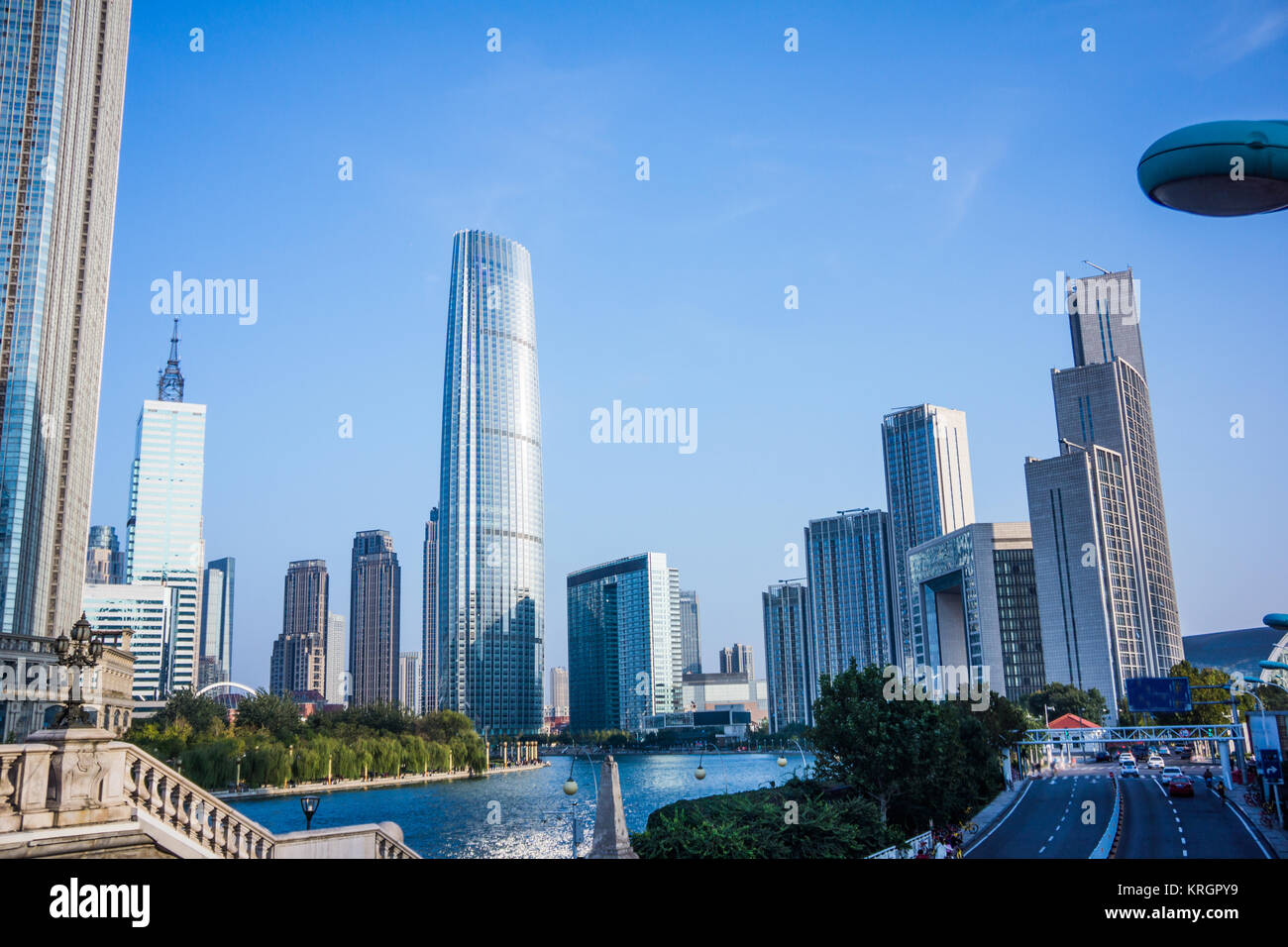 Modern city building Stock Photo - Alamy