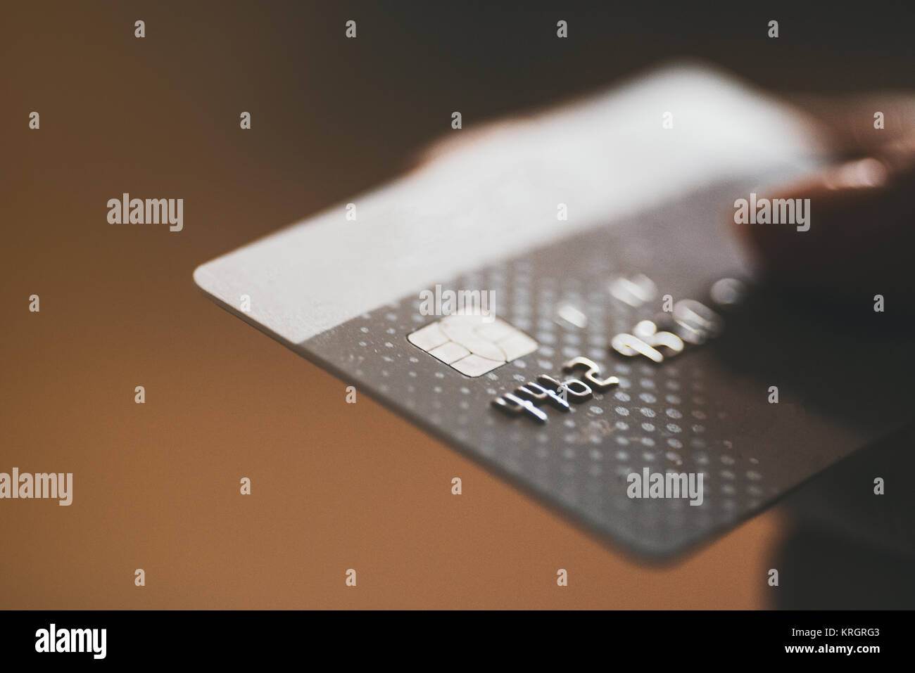 Credit card closeup Stock Photo - Alamy