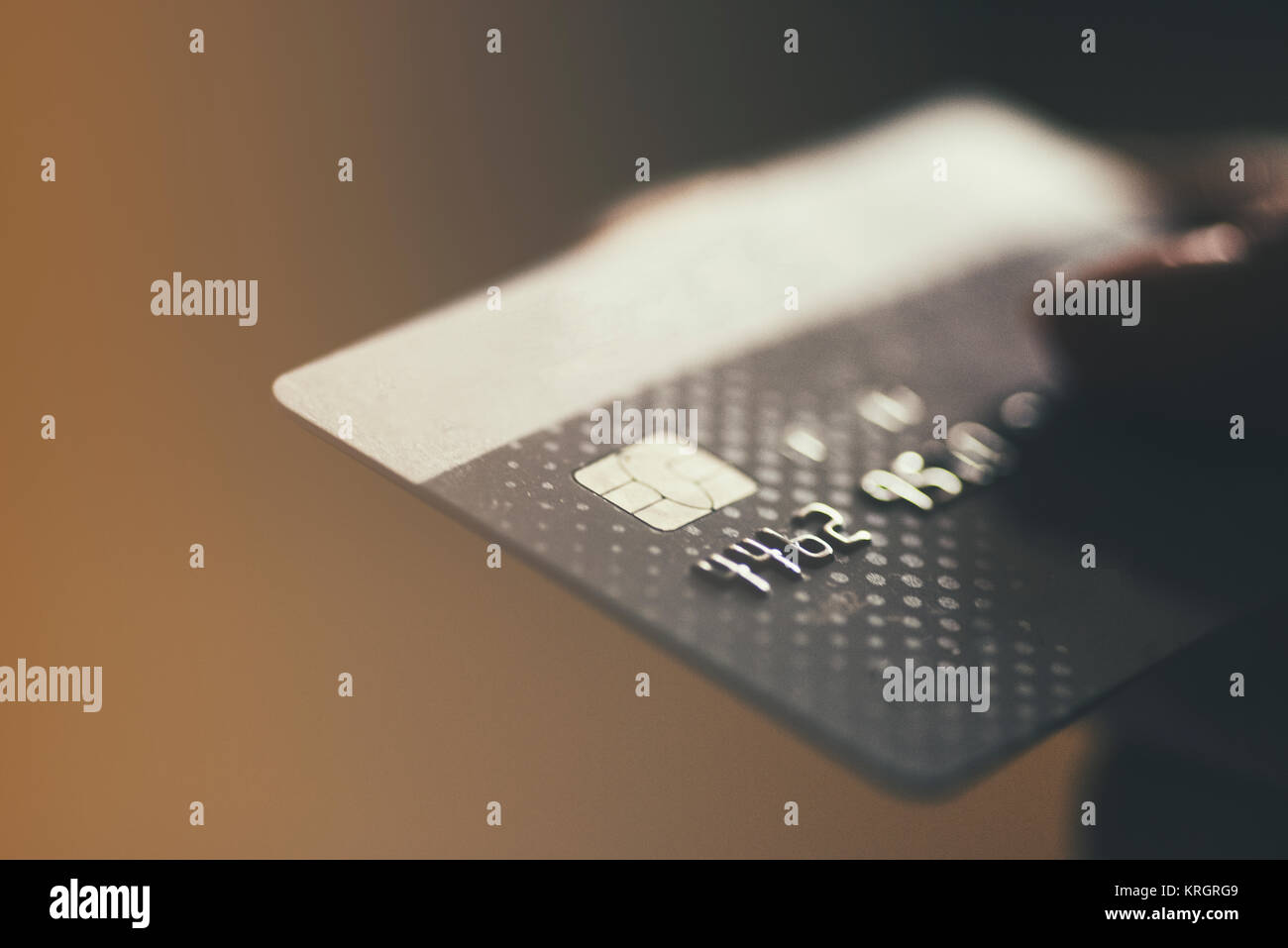 Credit card closeup Stock Photo - Alamy