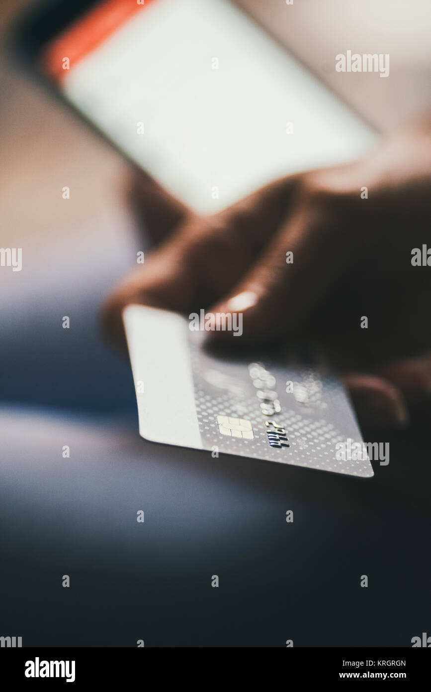 Credit card closeup Stock Photo - Alamy