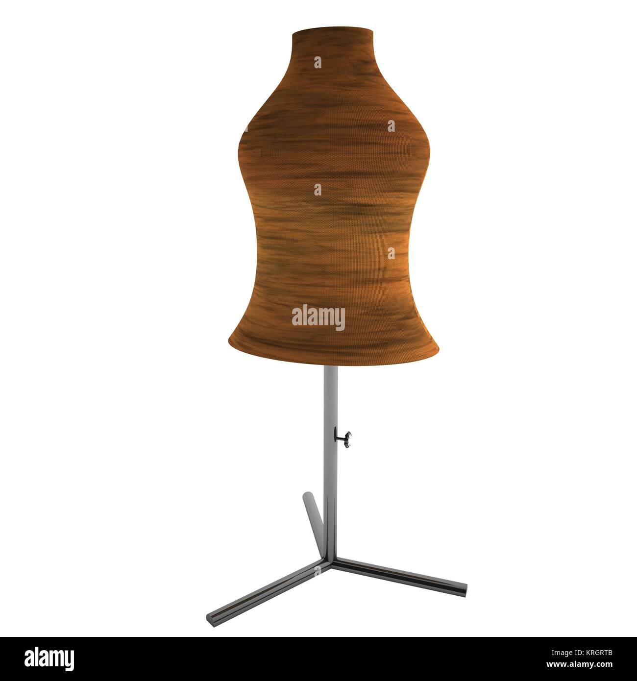 Dummy for clothing, isolated over white Stock Photo - Alamy