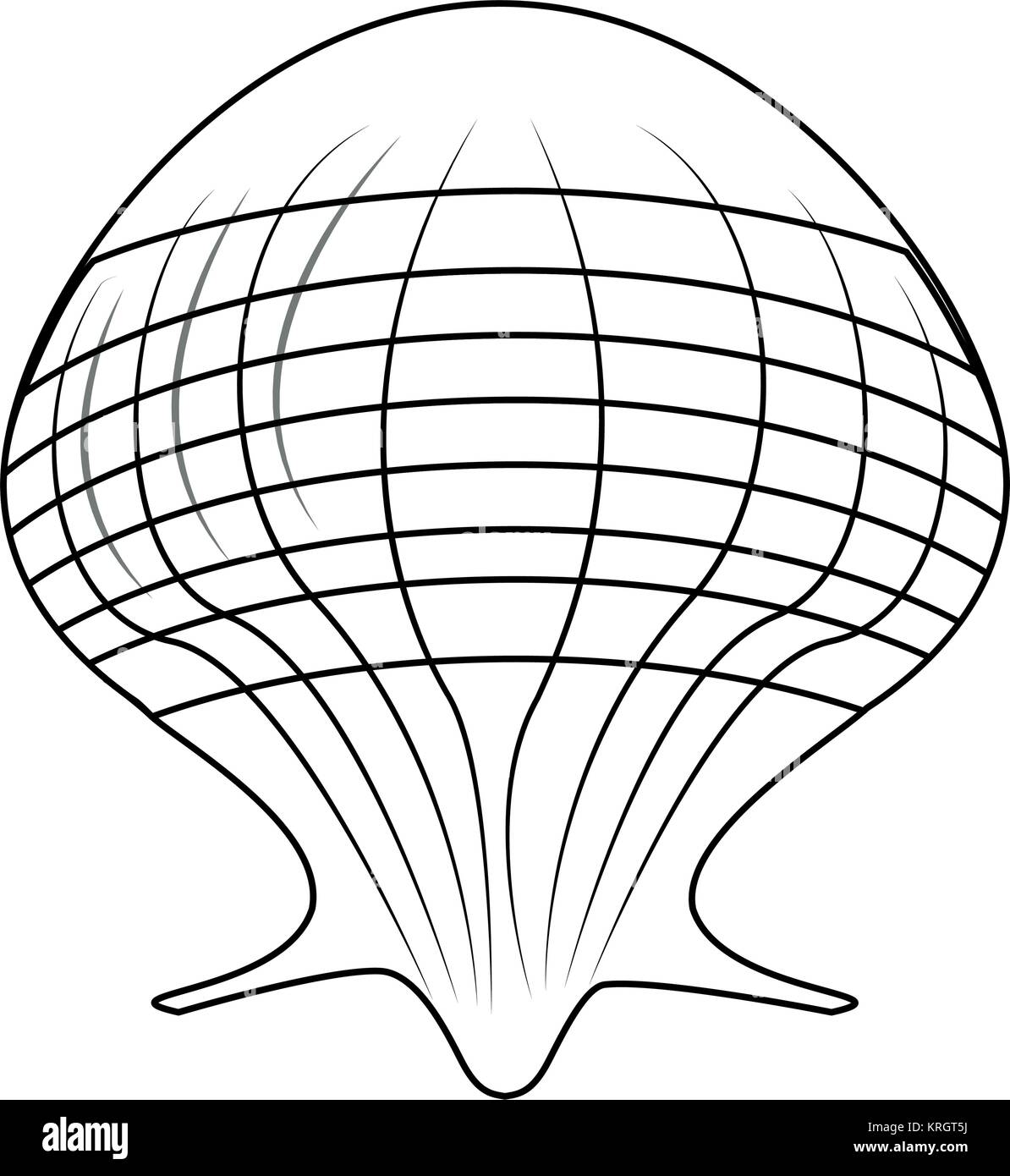 Seashell marine symbol Stock Vector Image & Art - Alamy