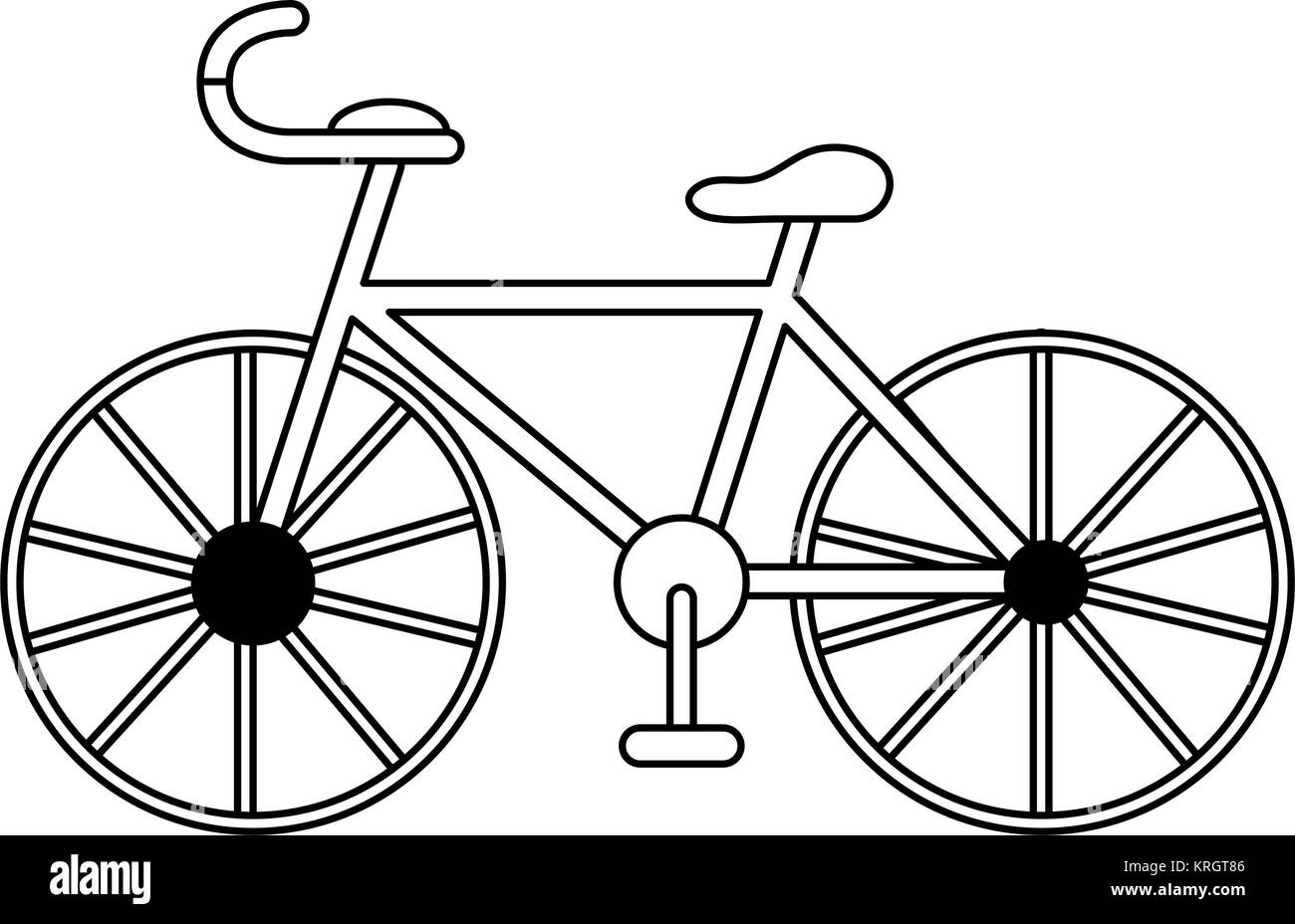 Sport vintage bike Stock Vector Image & Art - Alamy