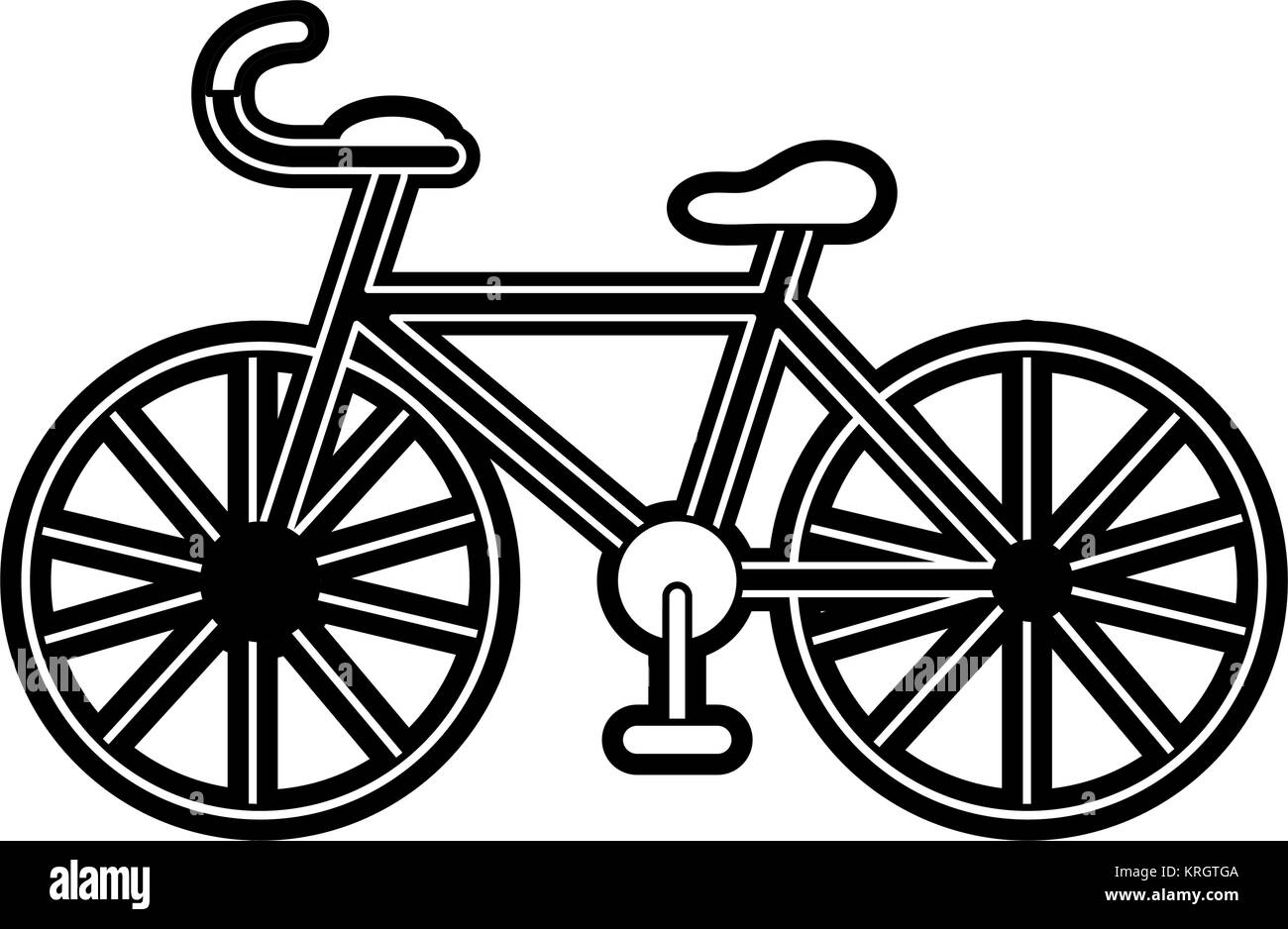 Sport vintage bike Stock Vector Image & Art - Alamy