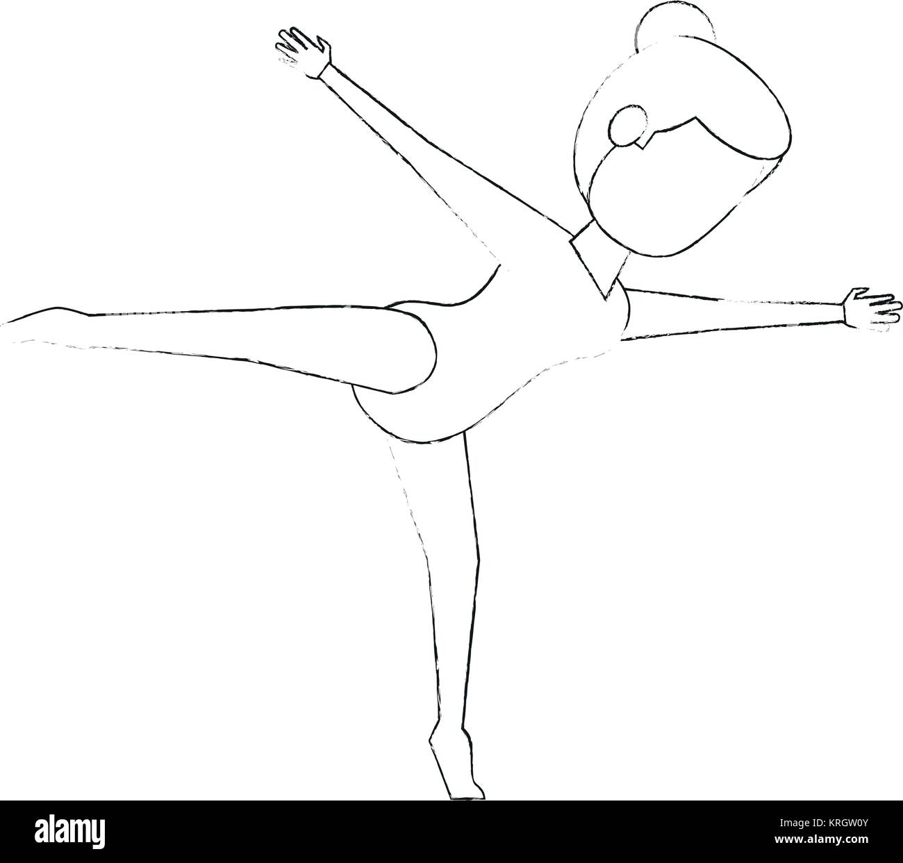 Ballet Dancer Drawing Anime