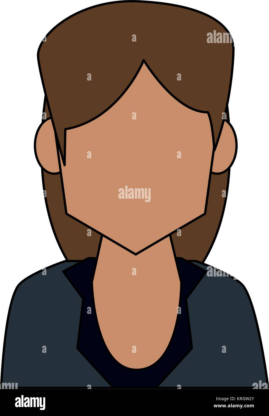 Business woman profile avatar Stock Vector Image & Art - Alamy