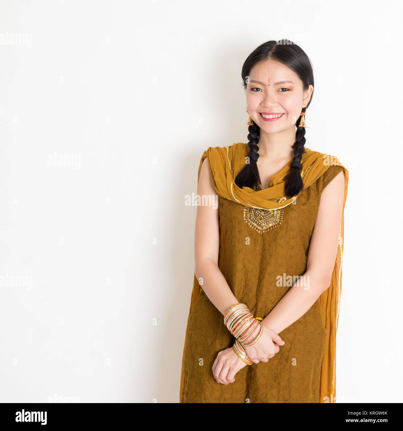 Mixed race Indian woman Stock Photo - Alamy