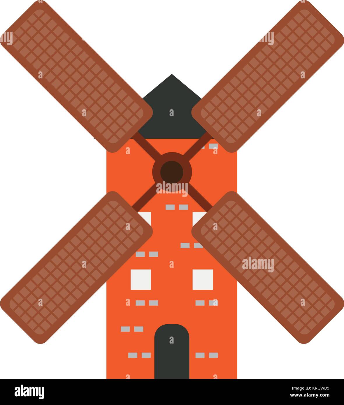 Antique Windmill building Stock Vector Image & Art - Alamy