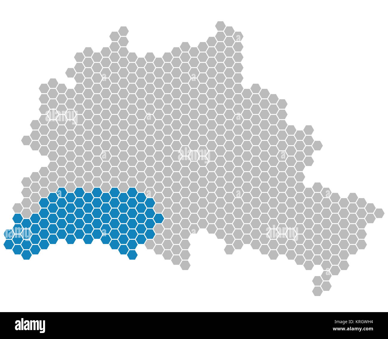 map berlin - steglitz-zehlendorf district Stock Photo - Alamy