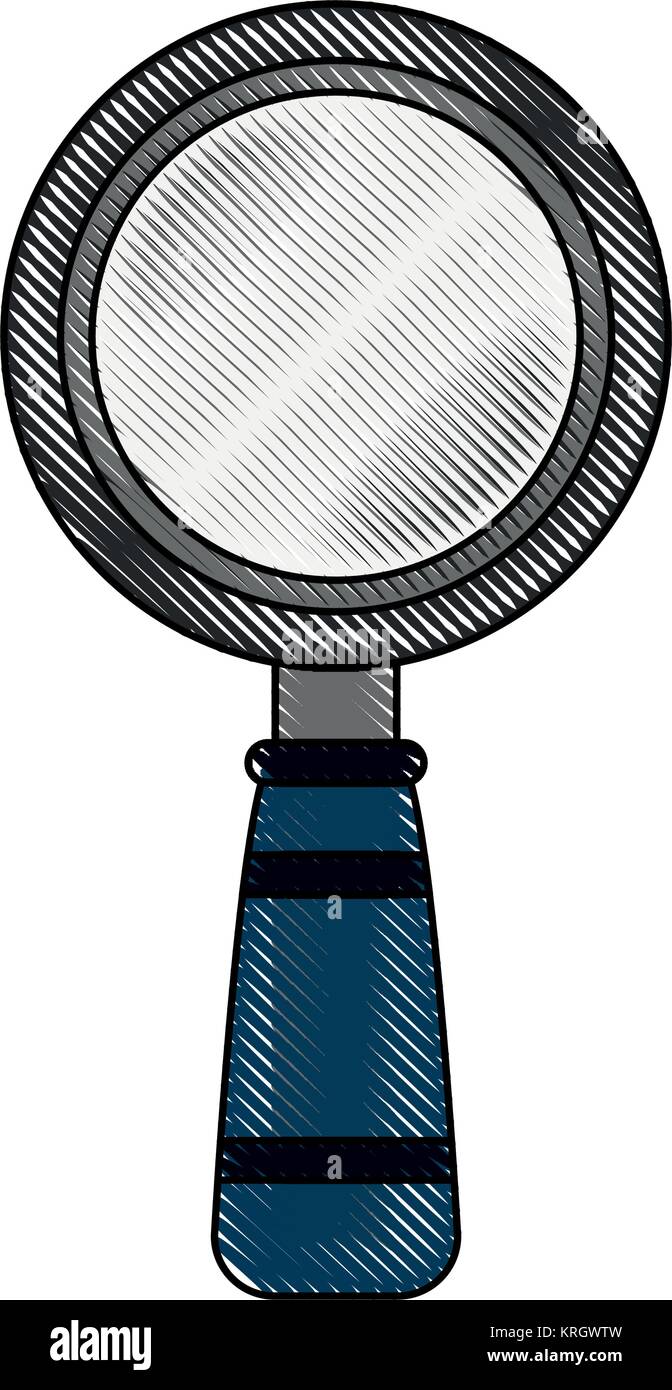 Magnifying glass symbol Stock Vector Image & Art - Alamy