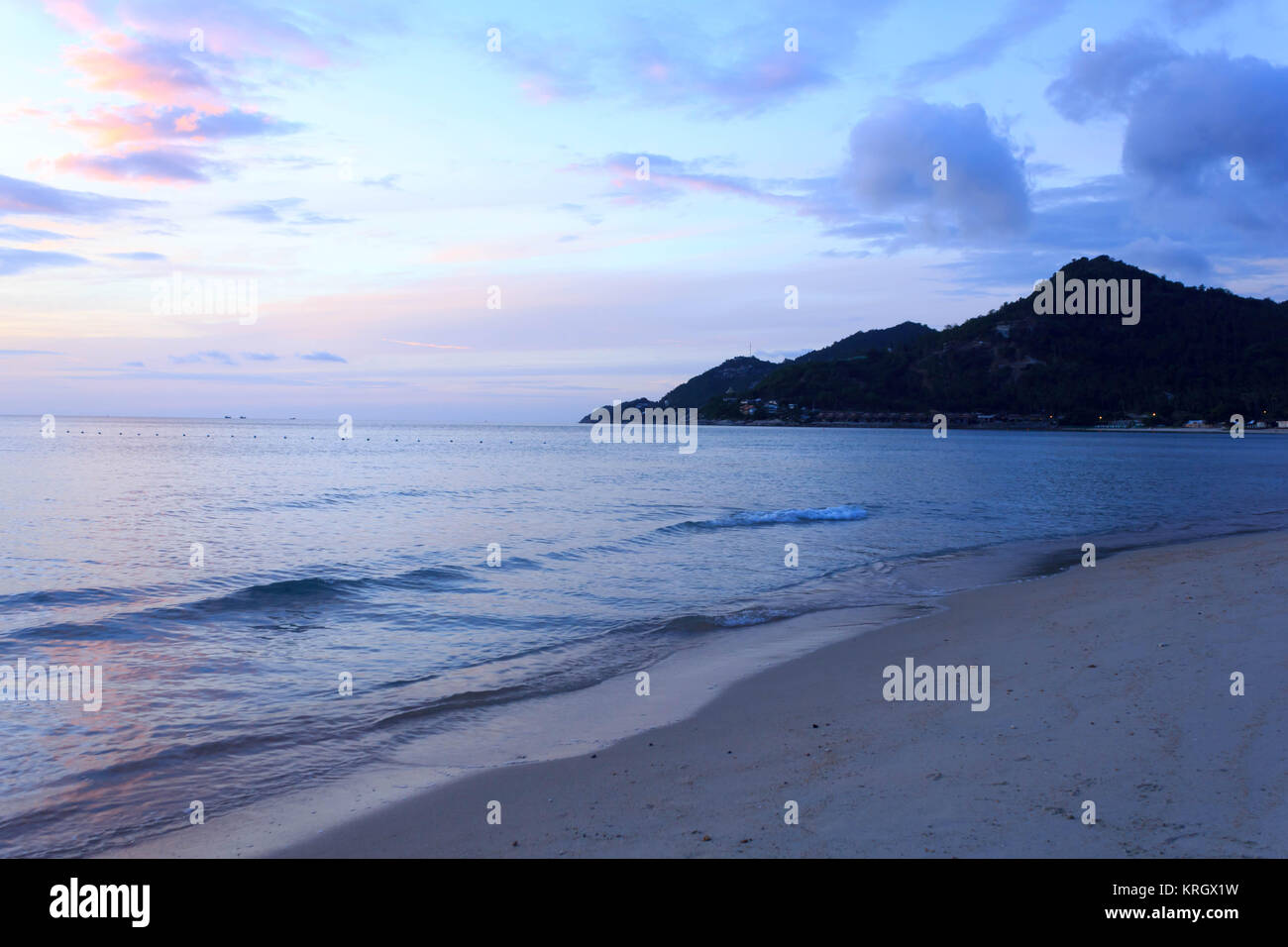 morning on the beach Stock Photo - Alamy