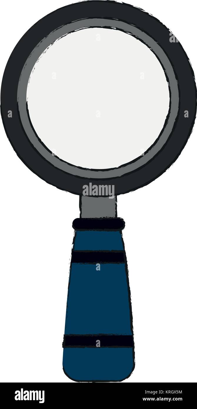 Magnifying glass symbol Stock Vector Image & Art - Alamy