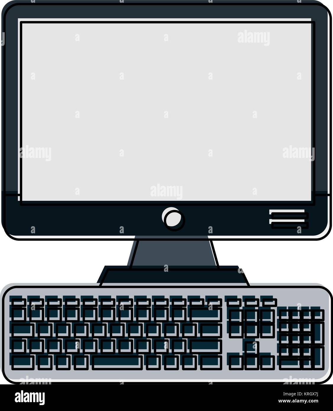 Pc screen technology Stock Vector Image & Art - Alamy