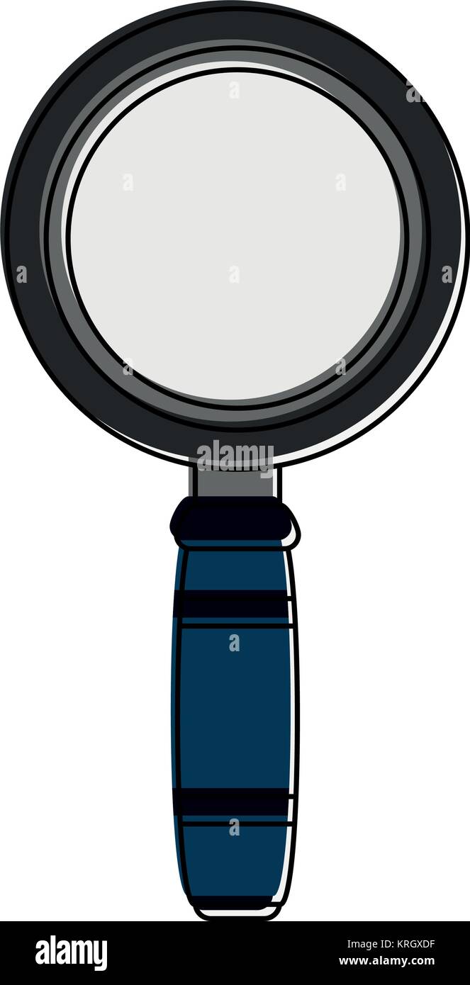 Magnifying glass symbol Stock Vector Image & Art - Alamy