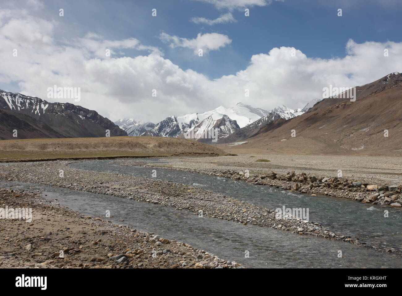 Pamir region Russian Federation Central Asia mountain landscapes Stock ...