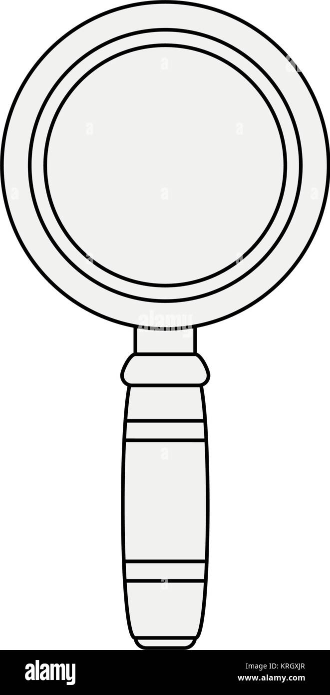 Magnifying glass symbol Stock Vector Image & Art - Alamy