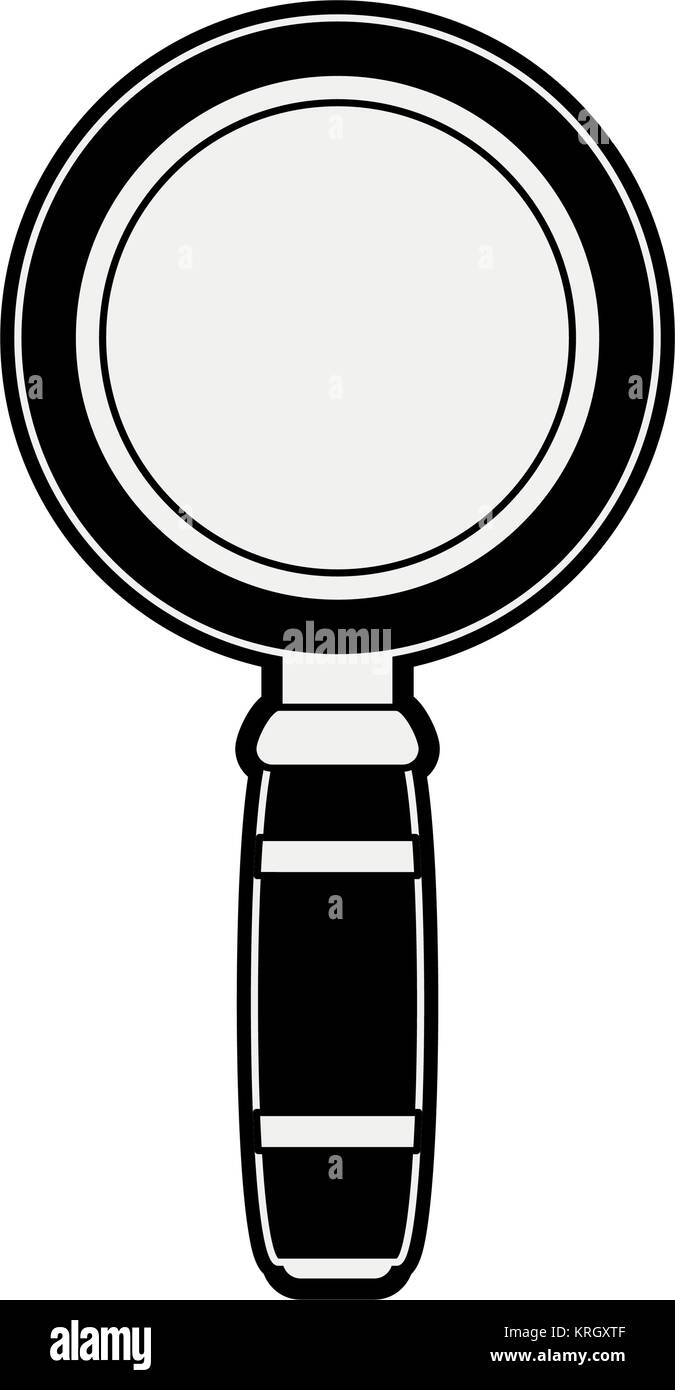 Magnifying glass symbol Stock Vector Image & Art - Alamy