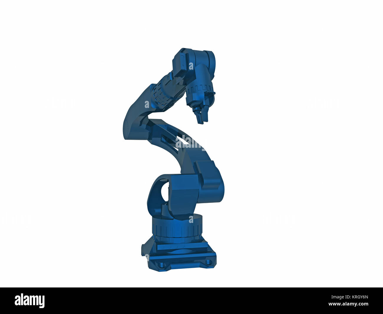 industrial robot with gripper arm free Stock Photo - Alamy