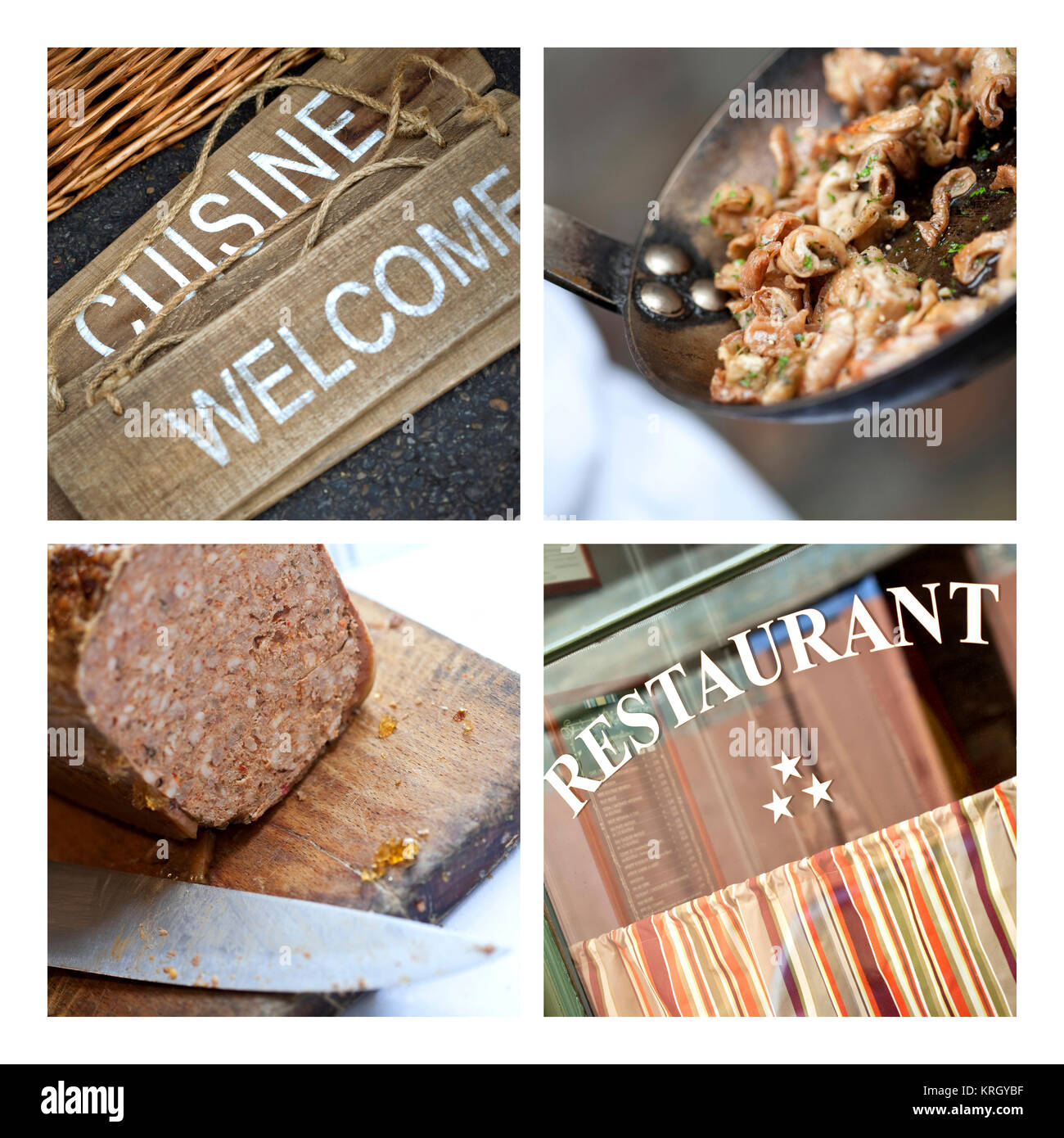 Vintage french bistro restaurant hi-res stock photography and images ...