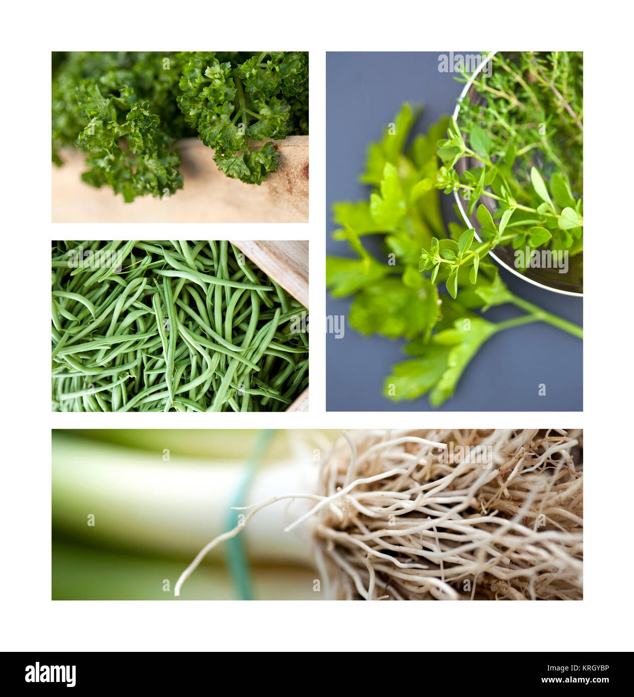 Herbs and vegetable Stock Photo - Alamy