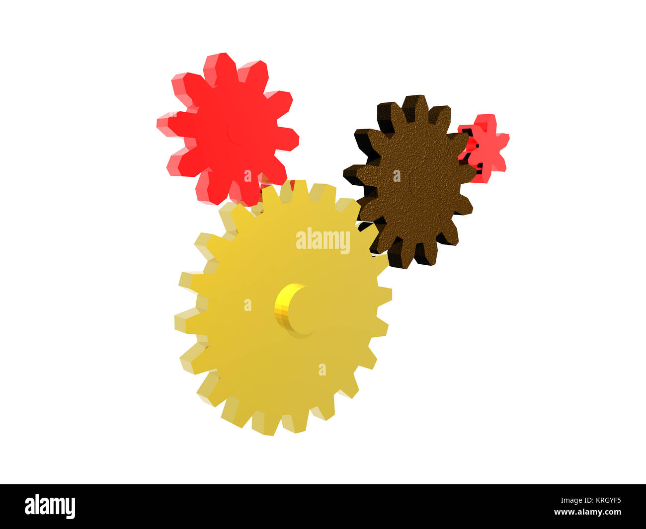 Cogs and gear wheels Cut Out Stock Images & Pictures - Alamy