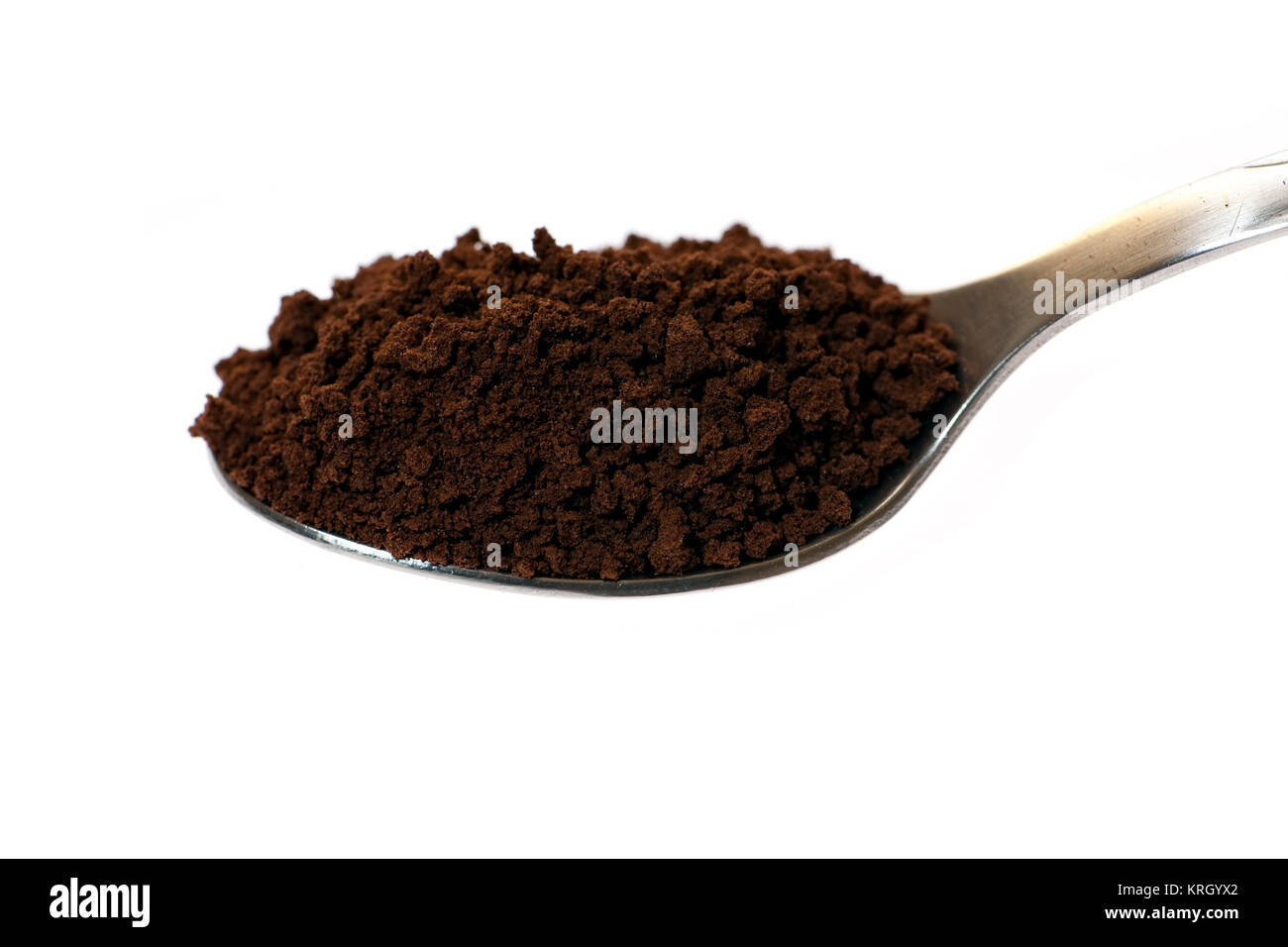 Spoon of coffee Stock Photo - Alamy