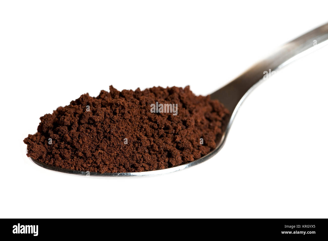 Spoon of coffee Stock Photo - Alamy