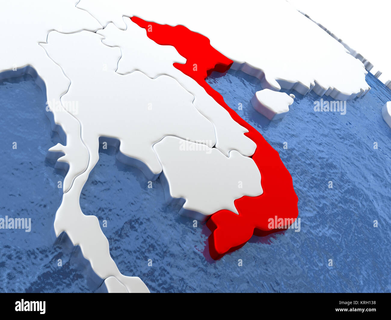 Political map vietnam hi-res stock photography and images - Alamy