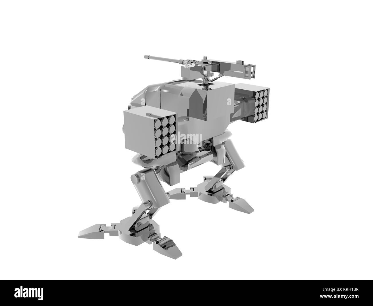 walking robot released Stock Photo - Alamy