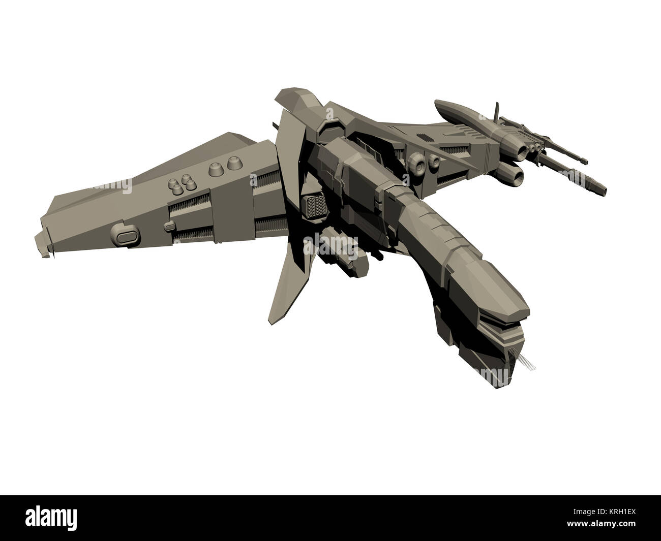 battle spaceship released Stock Photo - Alamy