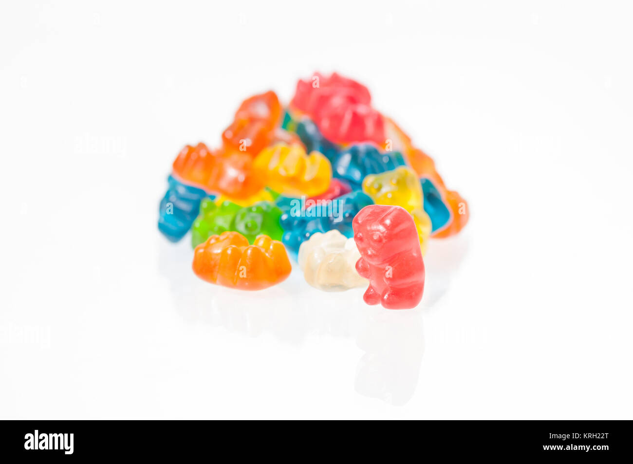 Gummy bear texture hi-res stock photography and images - Alamy