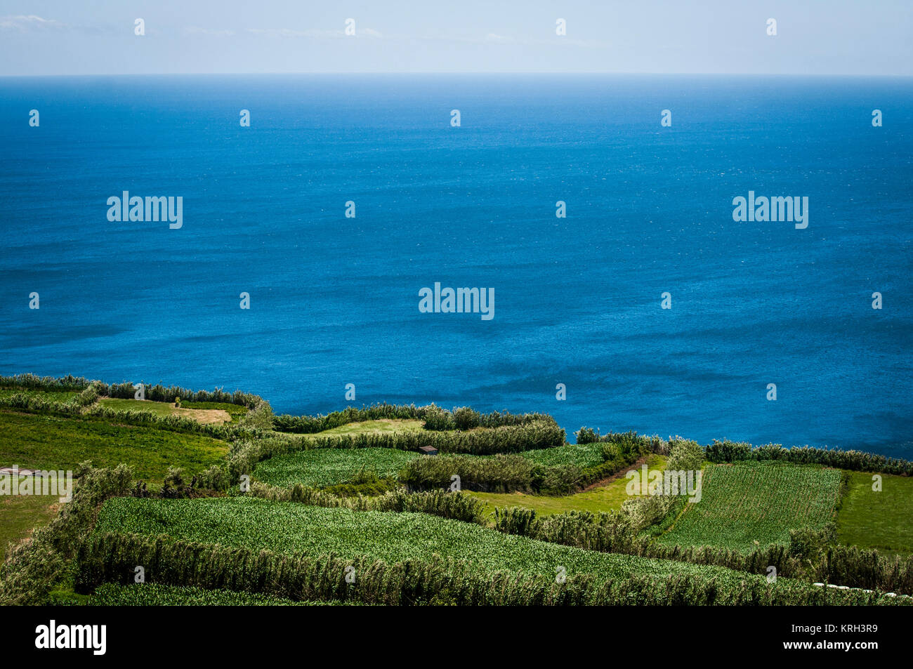 The Azores, Portugal, archipelago in the mid-Atlantic. Dramatic ...