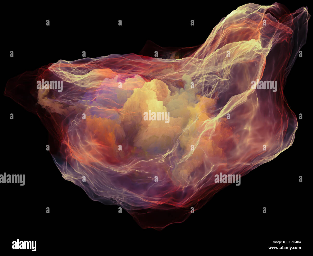 Illusions of Mind Particle Stock Photo - Alamy