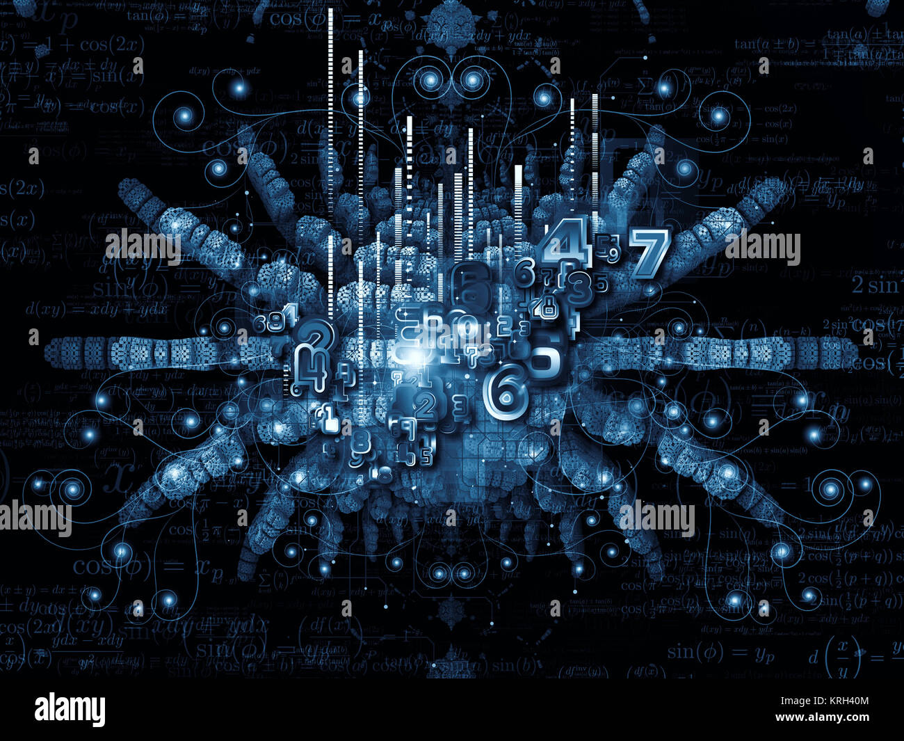 Paradigm of Math Design Stock Photo - Alamy