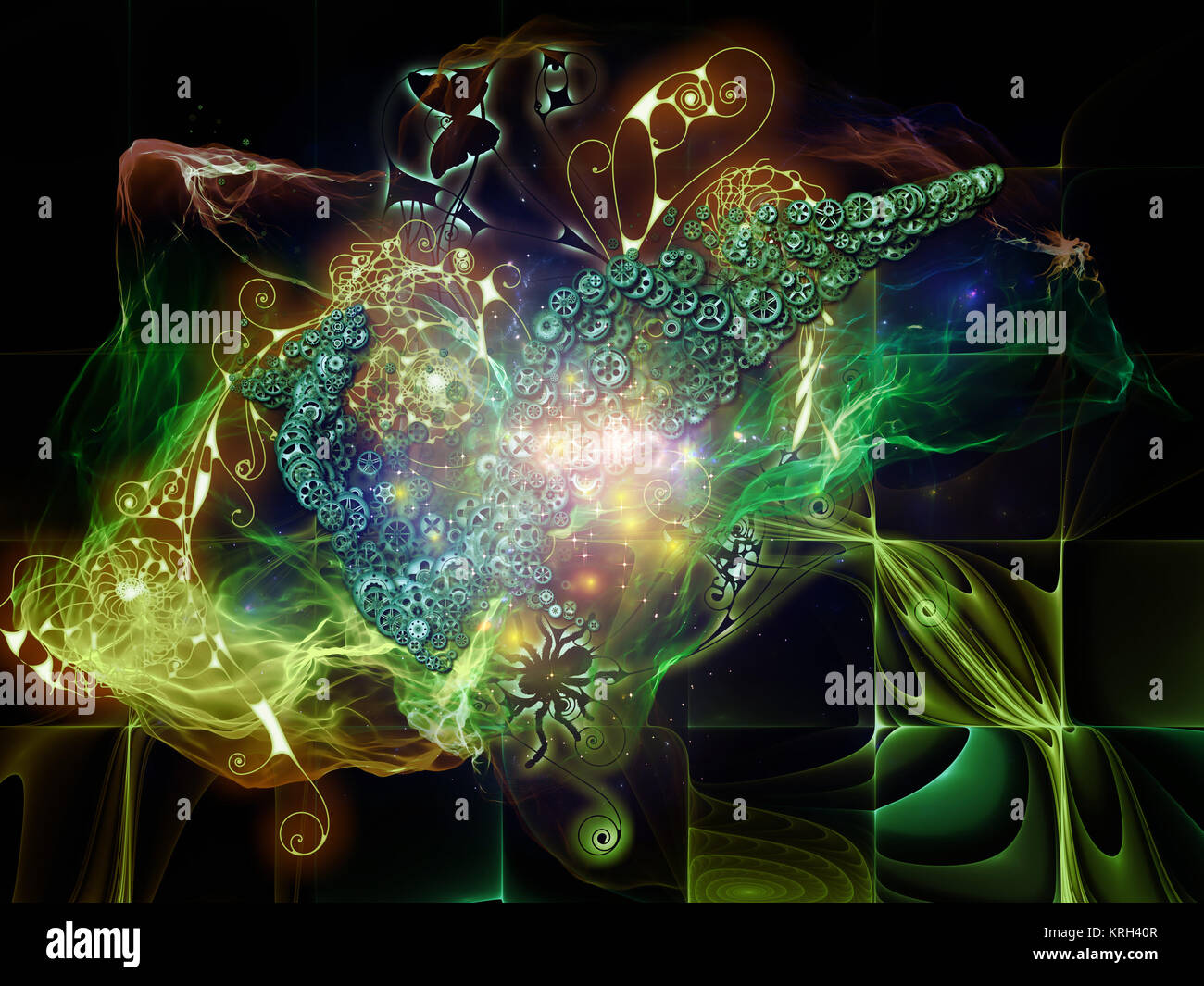 Beyond Math Visualization Stock Photo - Alamy