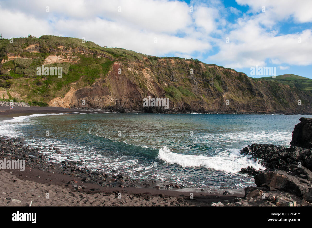The Azores, Portugal, archipelago in the mid-Atlantic. Dramatic ...
