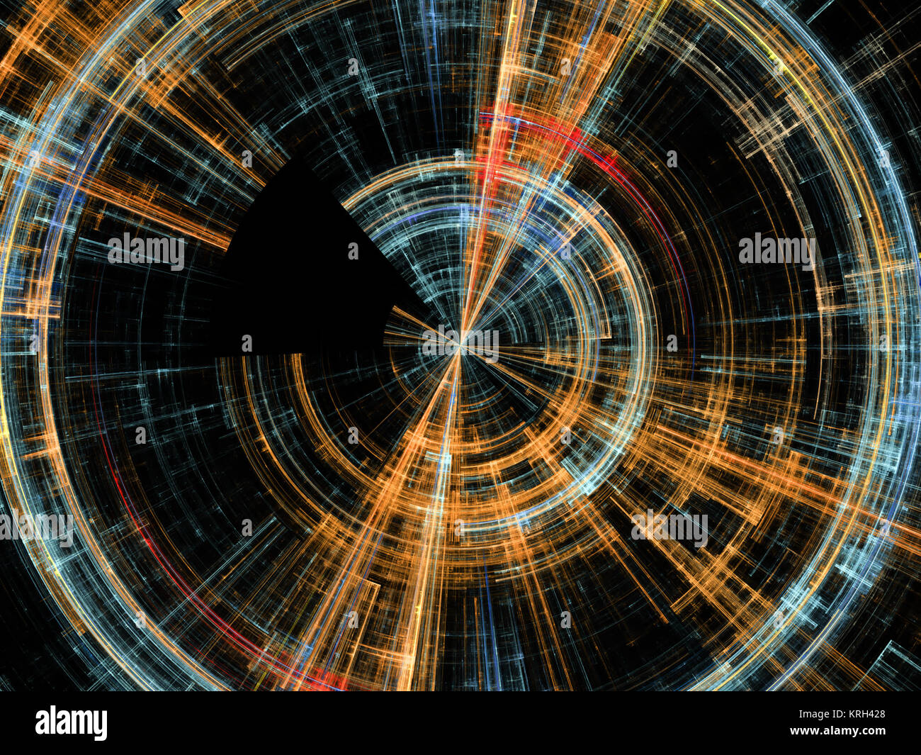 Elements of Burst Rotation Stock Photo - Alamy