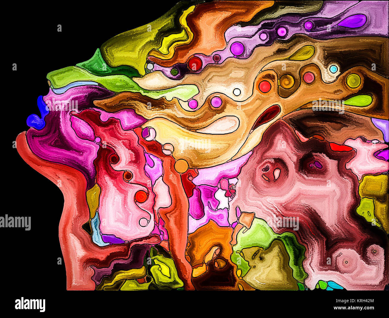 Realms of Self Fragmentation Stock Photo - Alamy